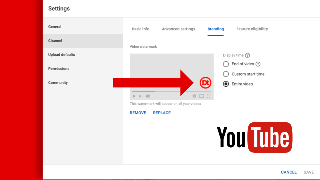 How to Add Your Logo to your YouTube Videos - Design Theory