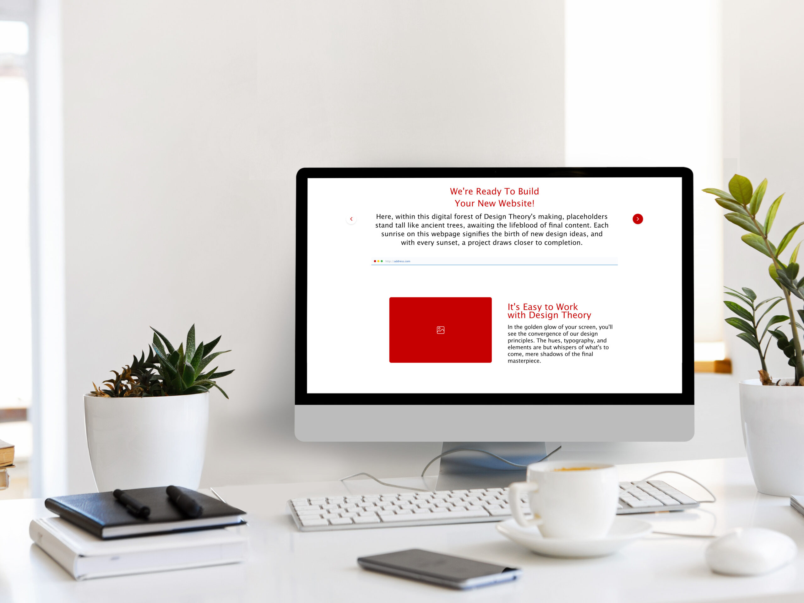 STARTER WEBSITES - Design Theory